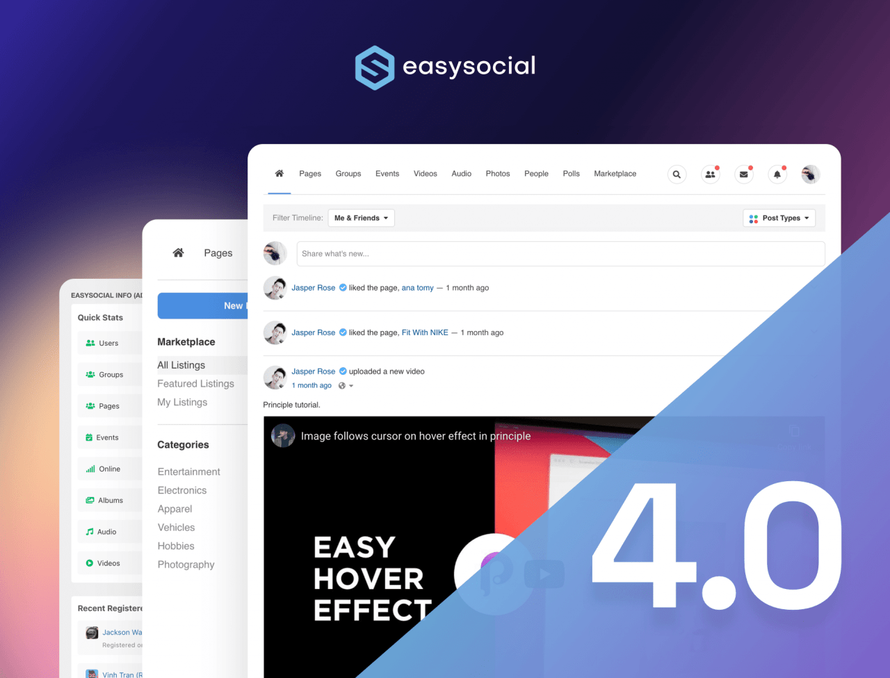 EasySocial 4.0.1 Released - StackIdeas
