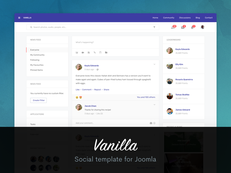 Vanilla Template - StackIdeas