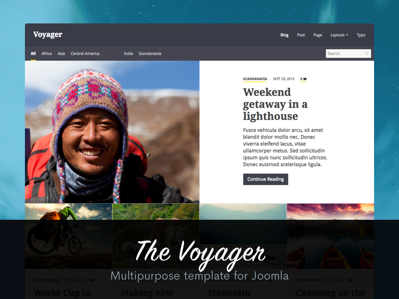 Voyager Template Released - StackIdeas