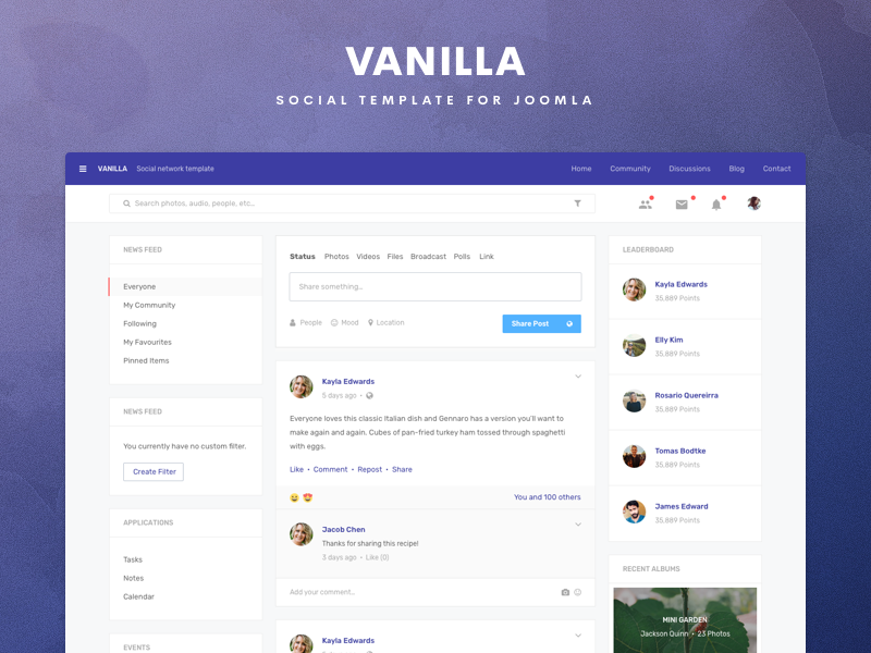 Vanilla Template Released - StackIdeas