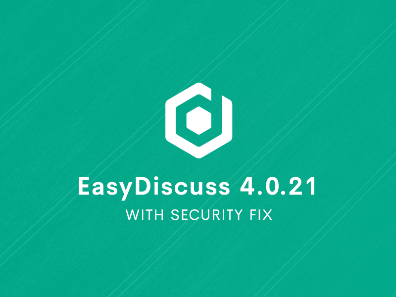 EasyDiscuss 4.0.21 Update - StackIdeas