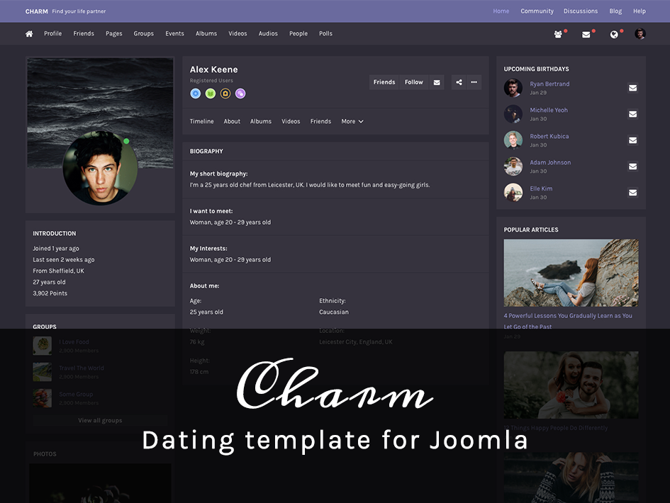 Charm Template Released - StackIdeas
