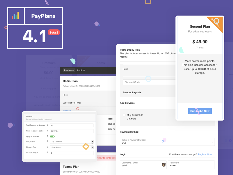 PayPlans 4.1Beta 2 Released - StackIdeas