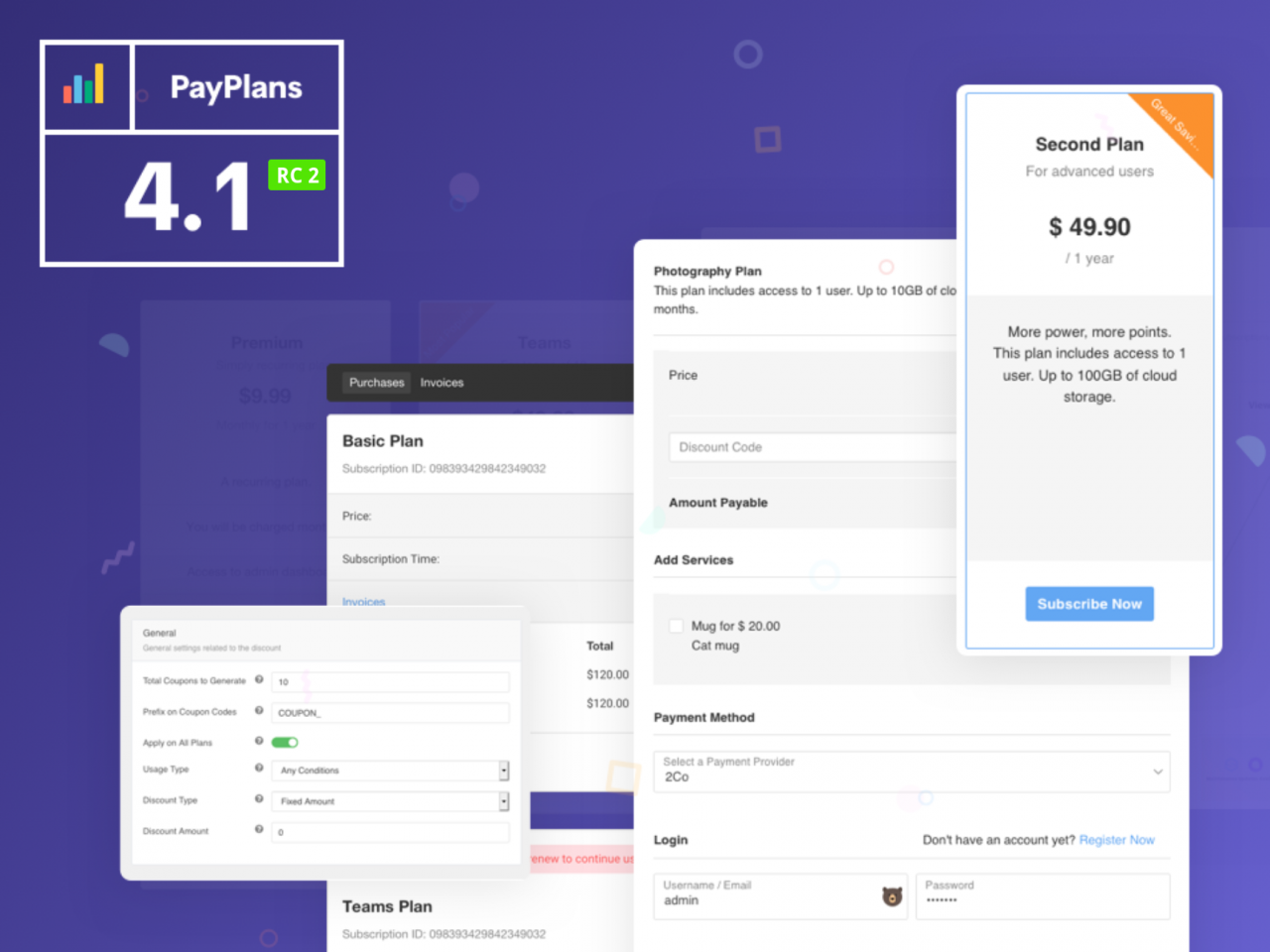 PayPlans 4.1 RC 2 Released - StackIdeas