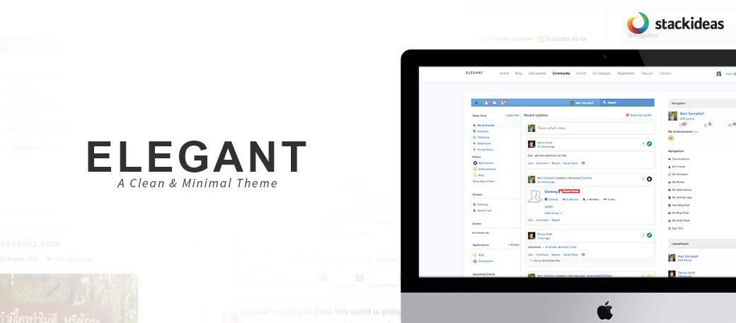 Elegant Template - StackIdeas