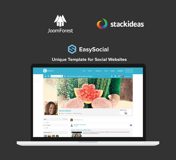 EasySocial and JoomForest Connecto - StackIdeas