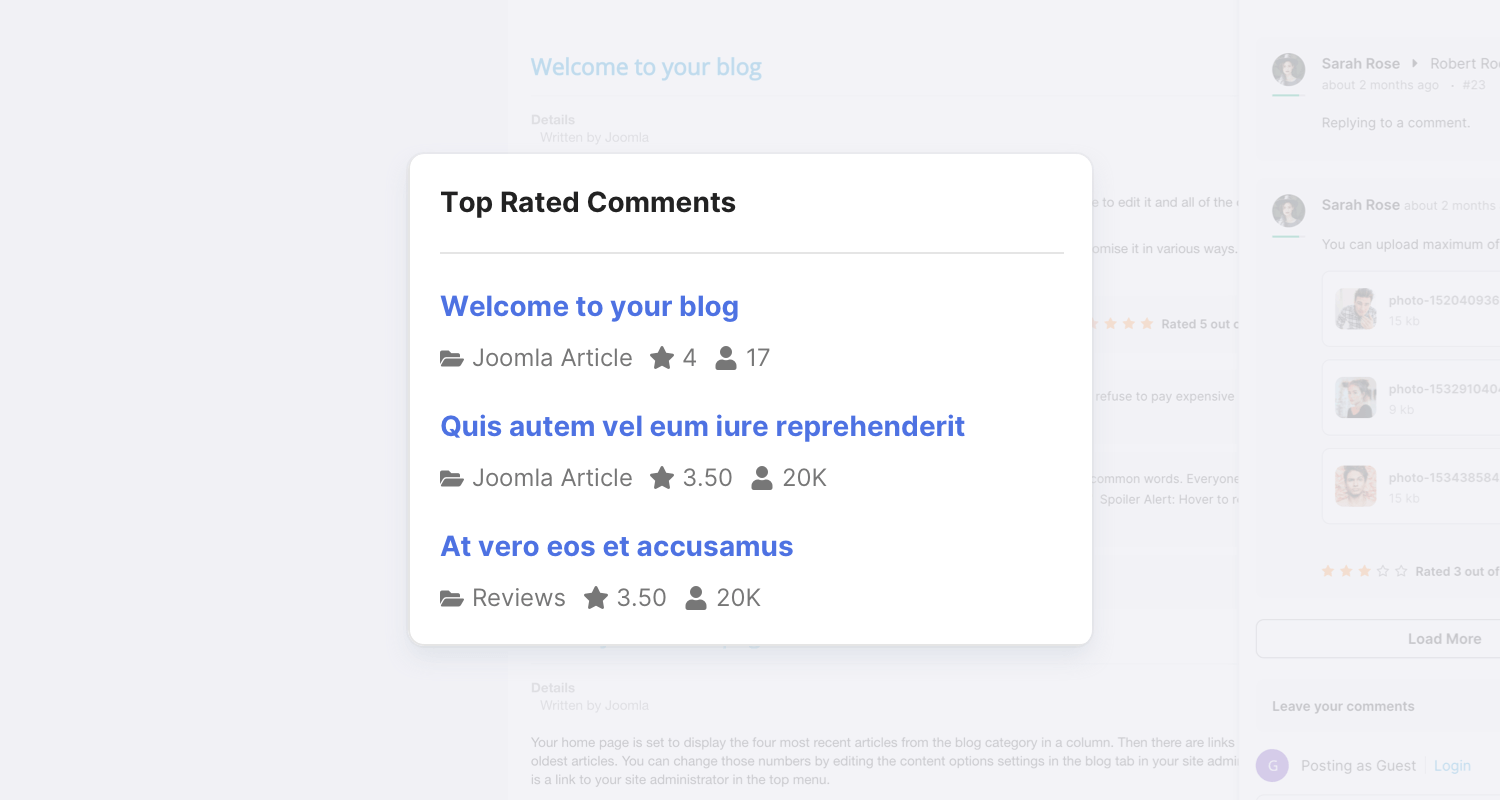 Komento - Joomla Comment Extension