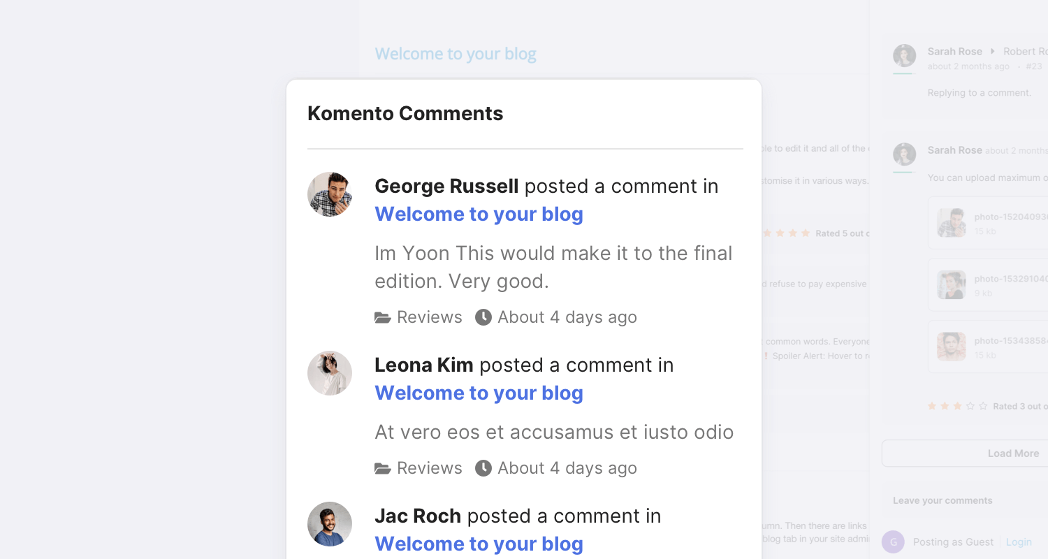 Komento - Joomla Comment Extension